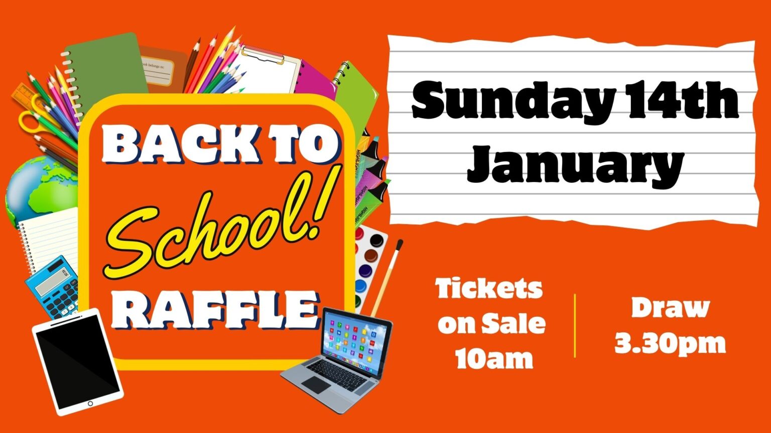 Back to School Raffle - Windsor RSL