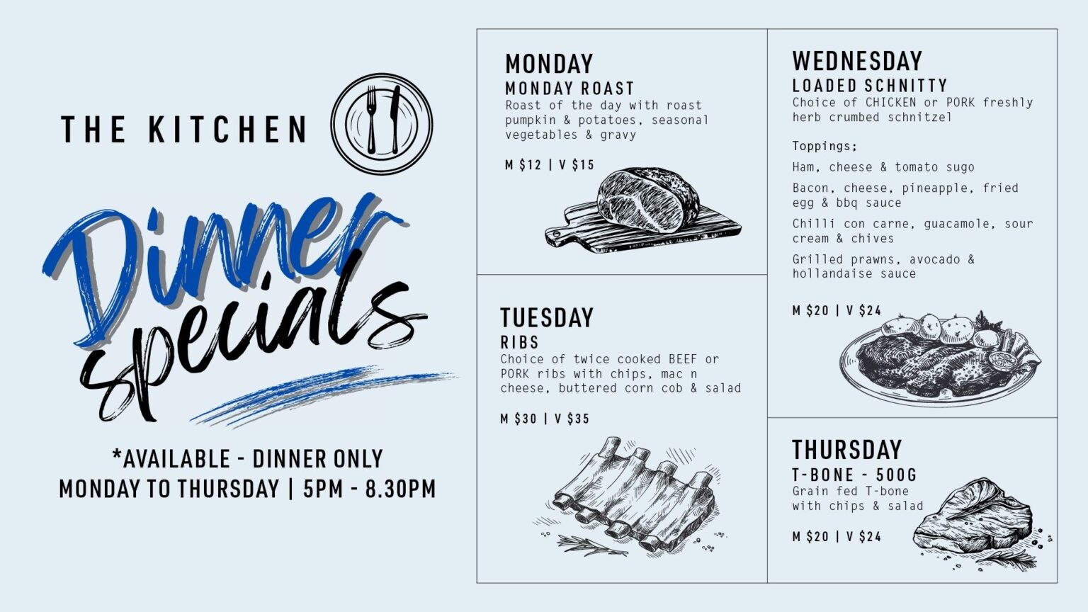 Dinner Specials - Windsor RSL